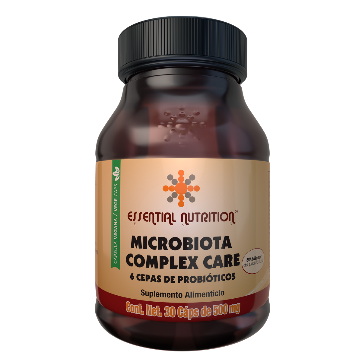 MICROBIOTA COMPLEX CARE 30 CAPS 500 MG LIB PROL BIFIDOBACTERIAS MULTIC ...